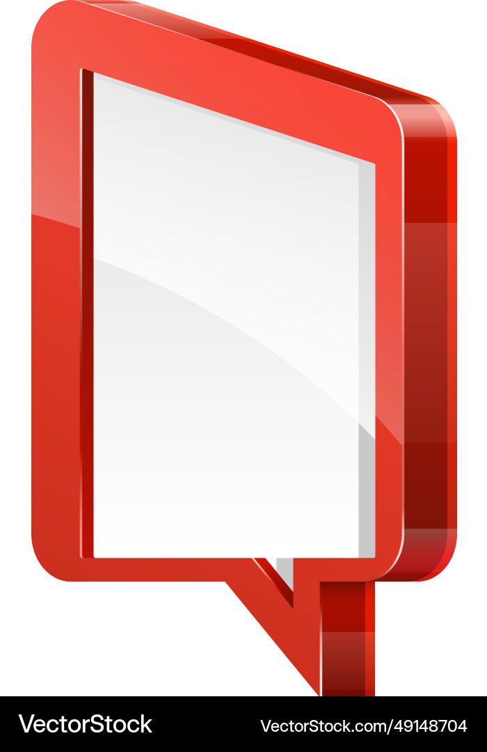 High detailed of speech bubble concept Royalty Free Vector