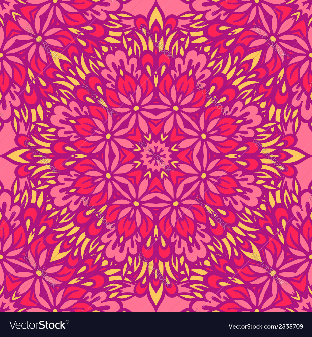 Arabesque seamless pattern Royalty Free Vector Image