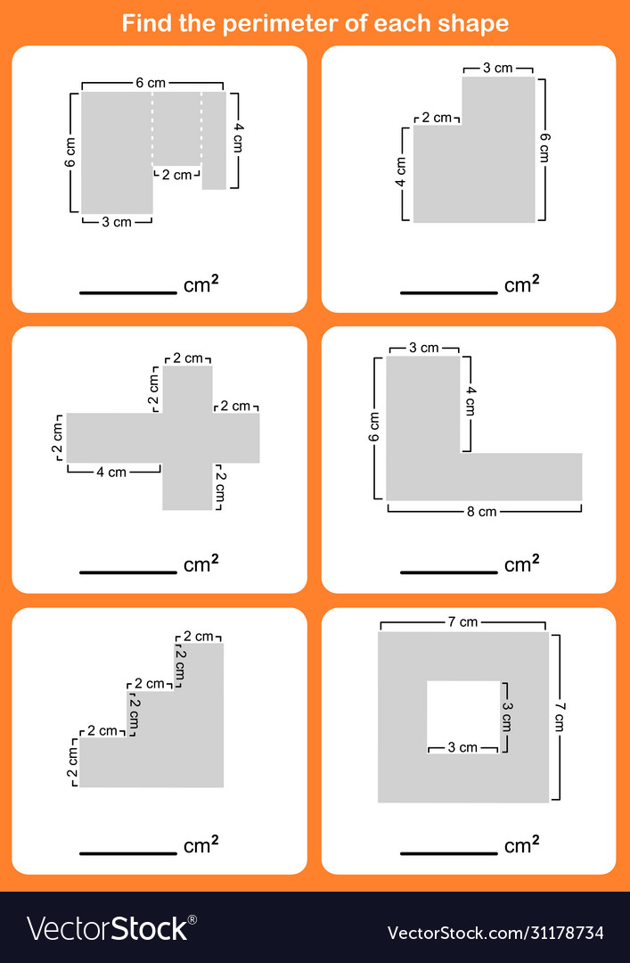 Find Perimeter Each Shape Measurement Of Vector Image find-perimeter-each-shape-measurement-of-vector-image