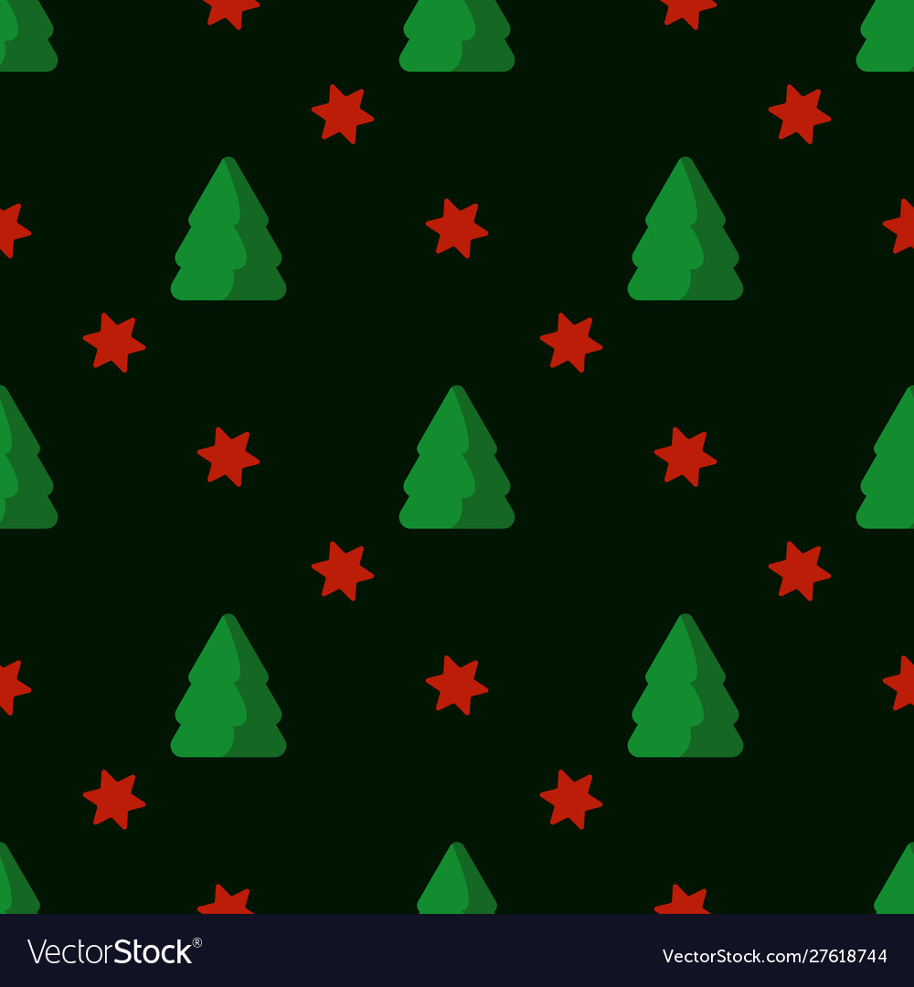Christmas abstract seamless pattern Royalty Free Vector