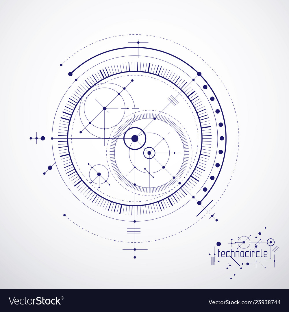 Engineering technology wallpaper made Royalty Free Vector