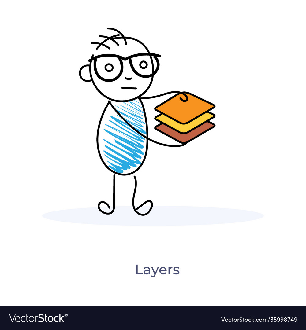 Layers Royalty Free Vector Image - VectorStock