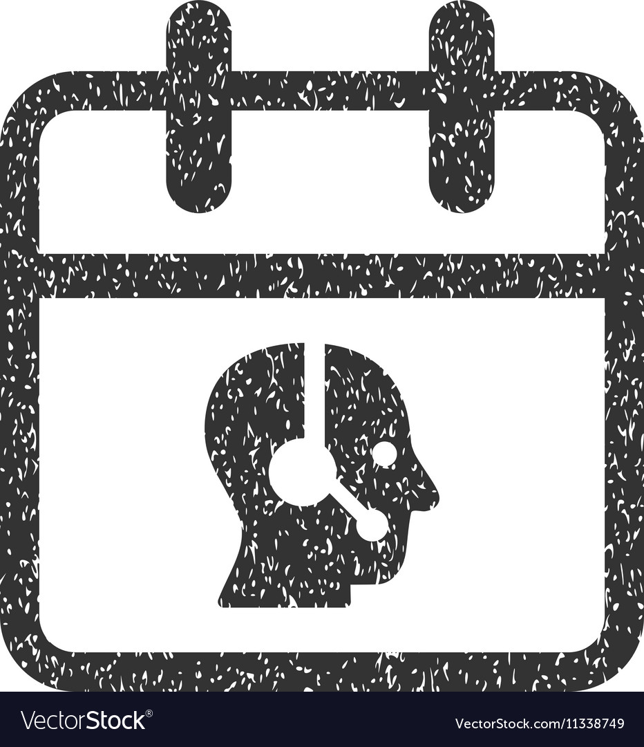 Operator day grainy texture icon Royalty Free Vector Image Operator day grainy texture icon Royalty Free Vector Image