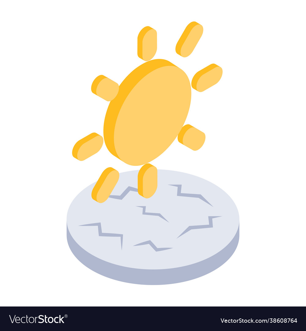 Drought Royalty Free Vector Image - VectorStock