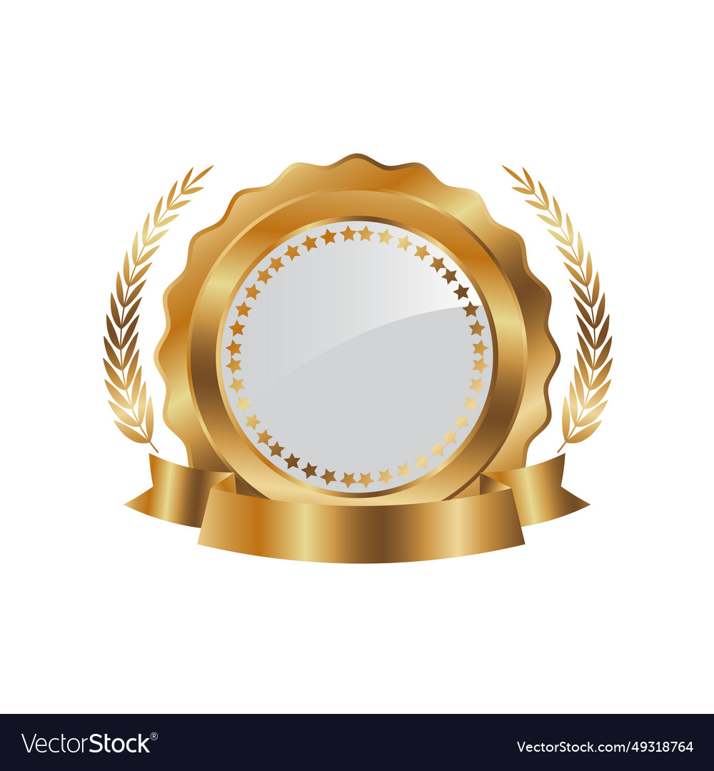 Label loop background for inserting your text Vector Image