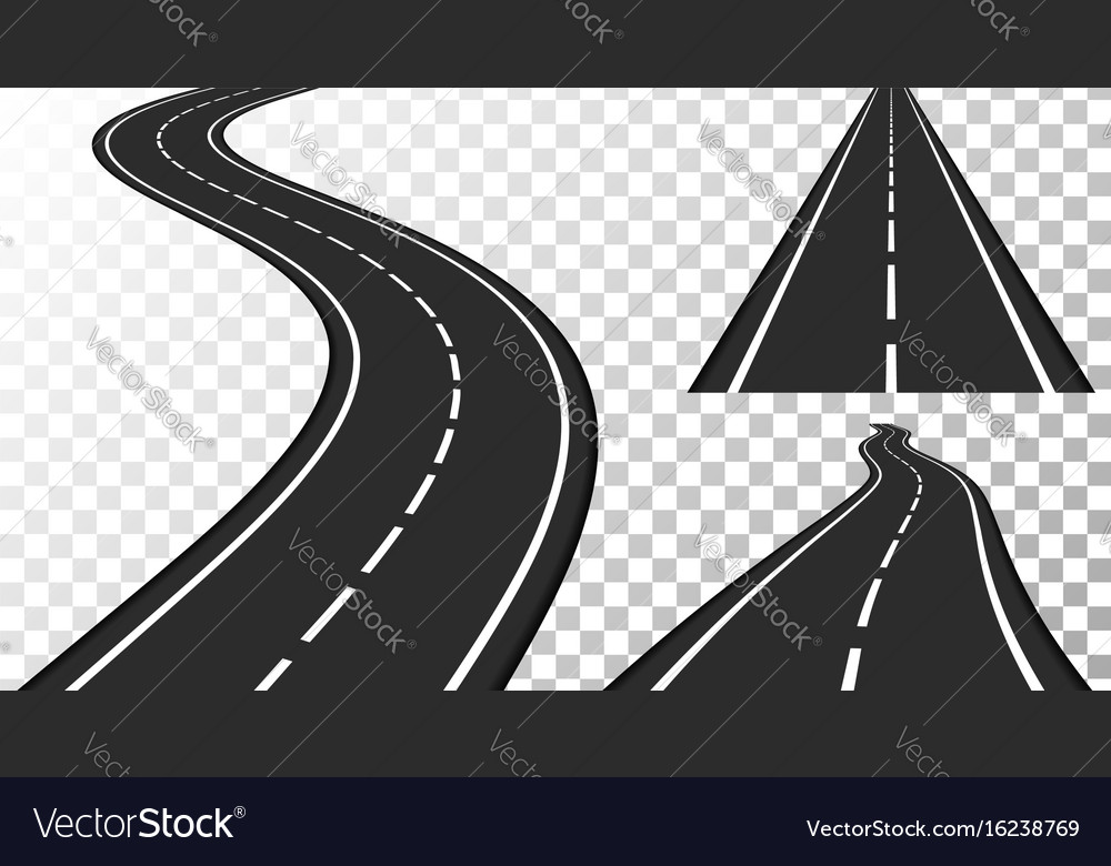 Roads Royalty Free Vector Image - VectorStock Roads Royalty Free Vector Image - VectorStock