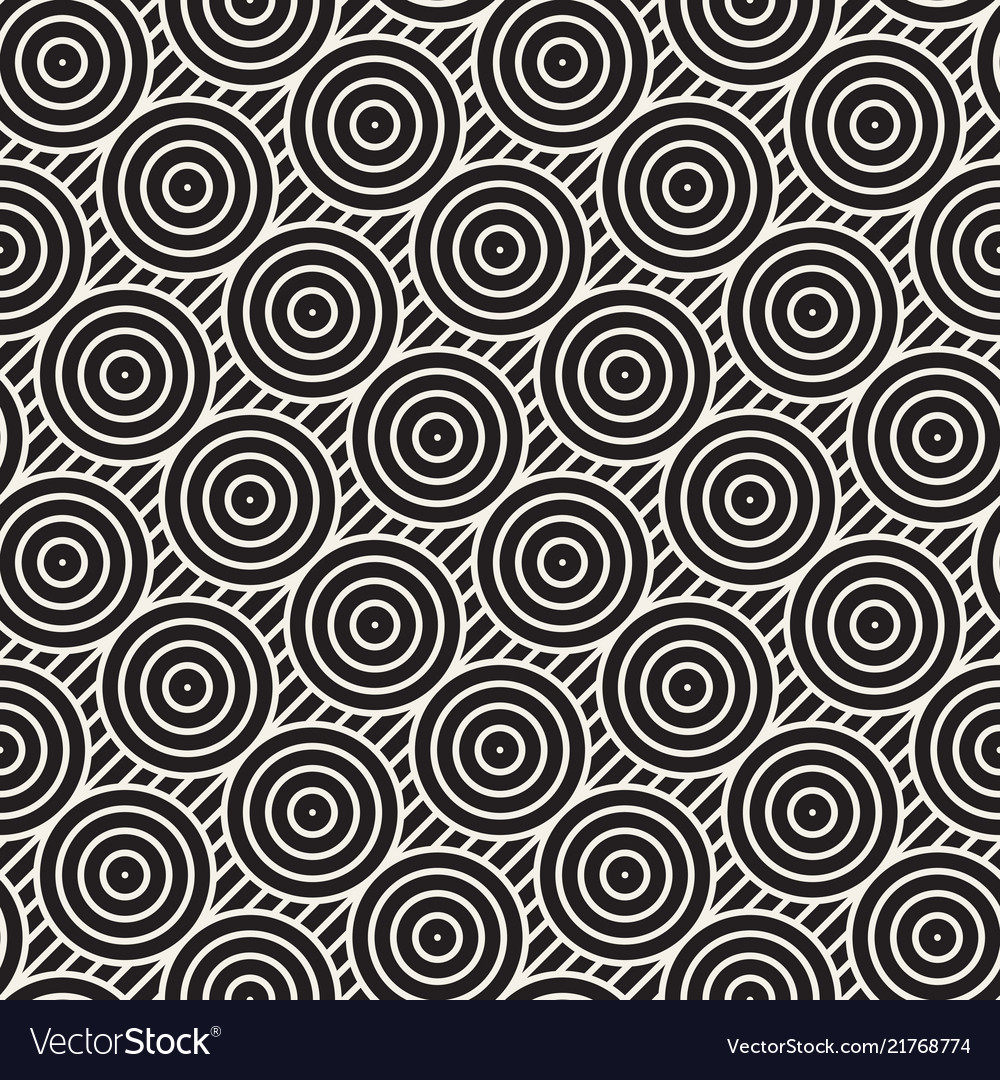 Seamless Pattern Modern Stylish Abstract Texture Vector Image