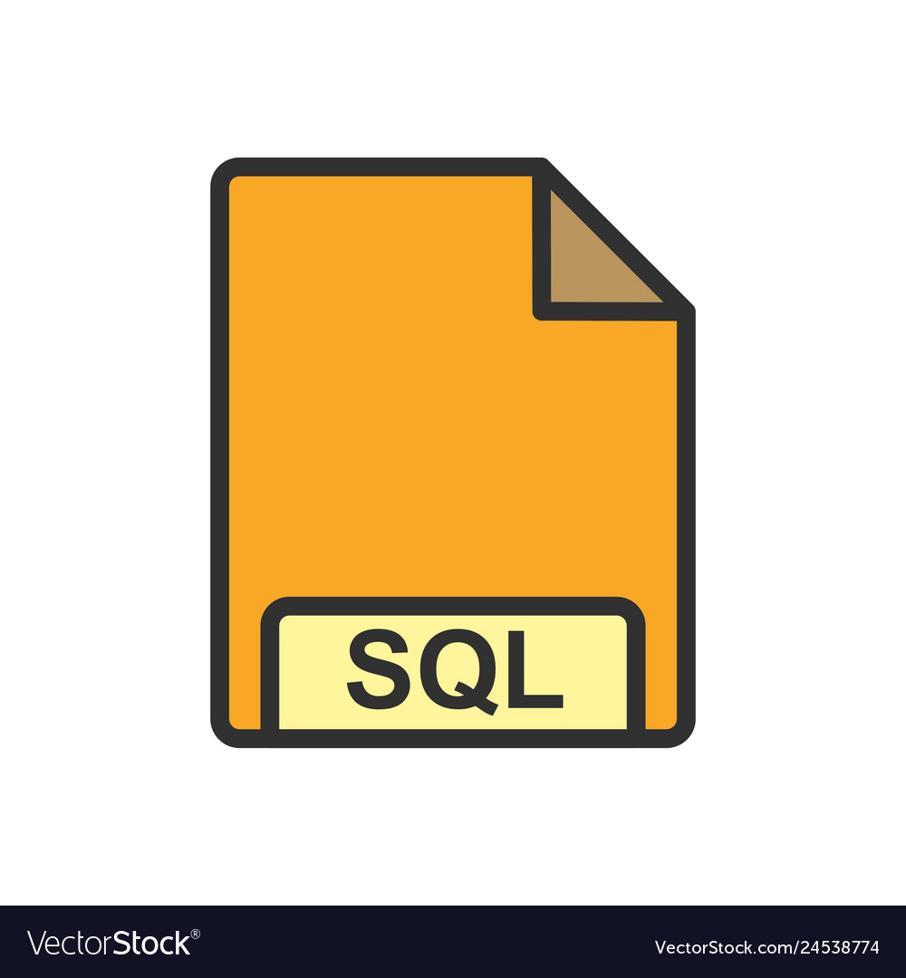 Sql icon Royalty Free Vector Image - VectorStock