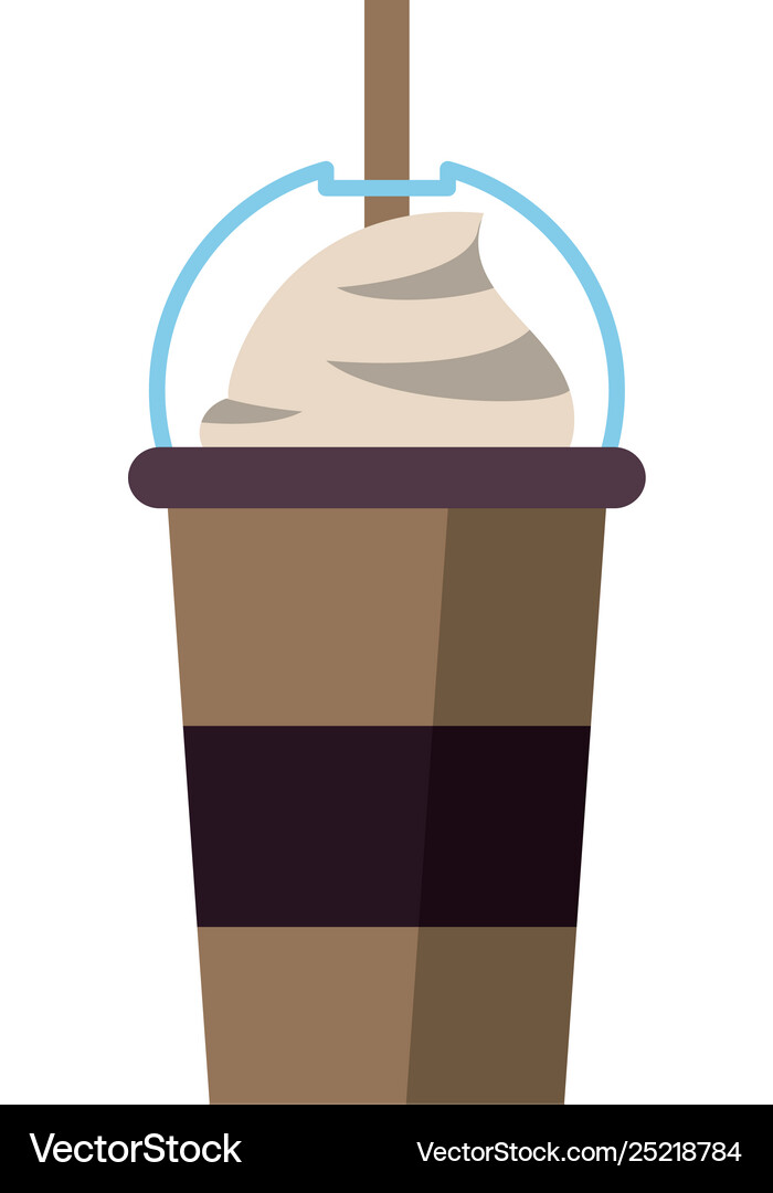 Coffee cafe concept cartoon Royalty Free Vector Image
