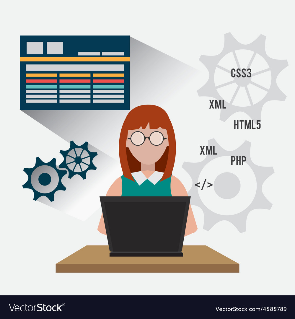 Software design Royalty Free Vector Image - VectorStock