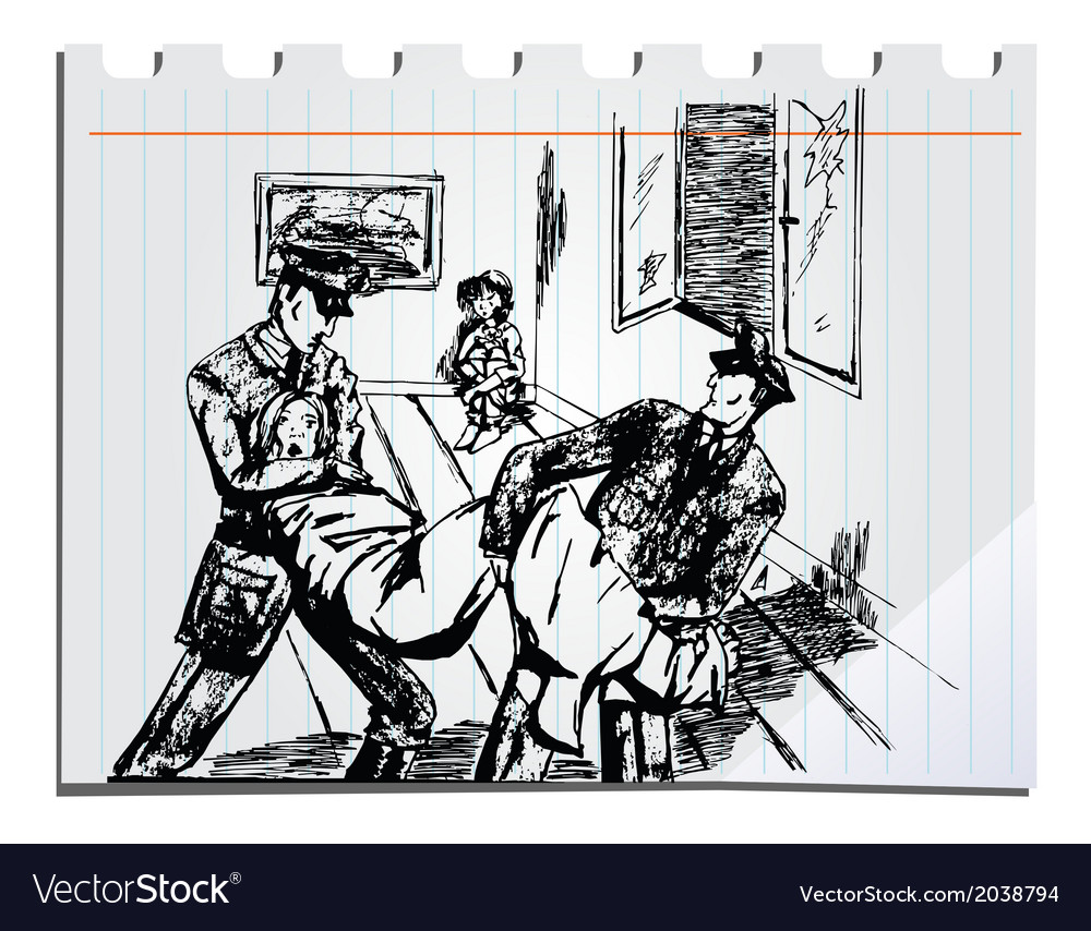 Robbery Royalty Free Vector Image - VectorStock