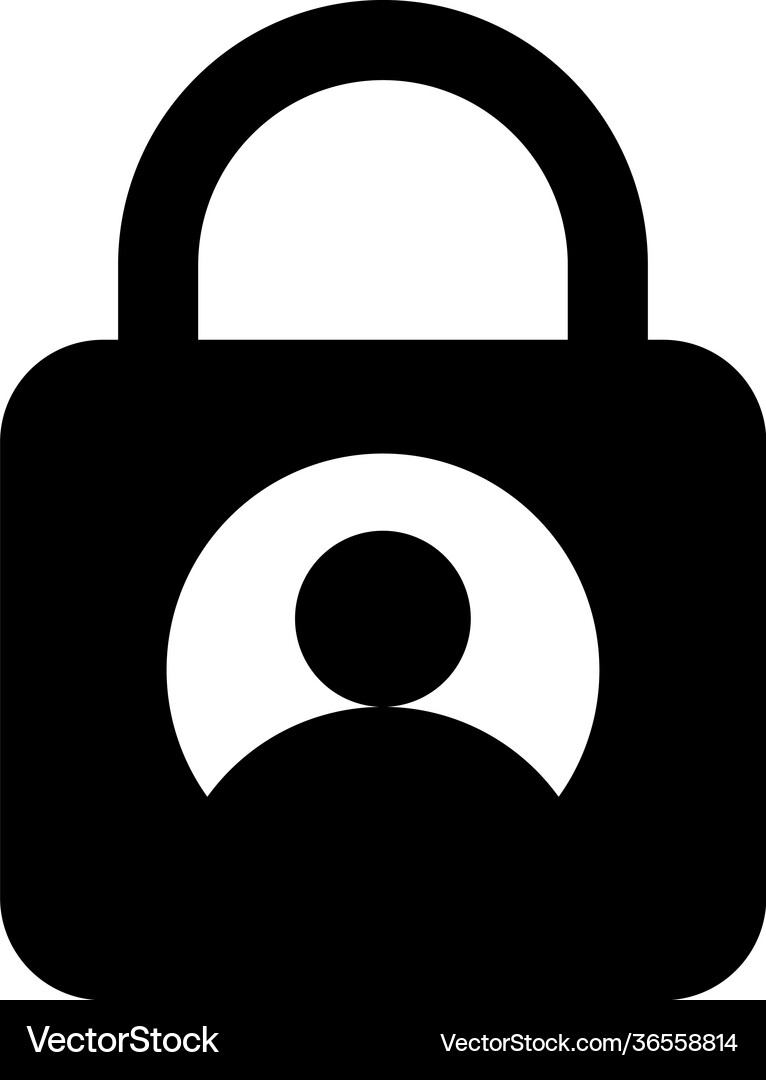 Personal security Royalty Free Vector Image - VectorStock