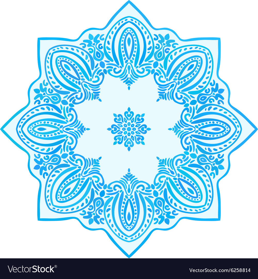 Round pattern Royalty Free Vector Image - VectorStock