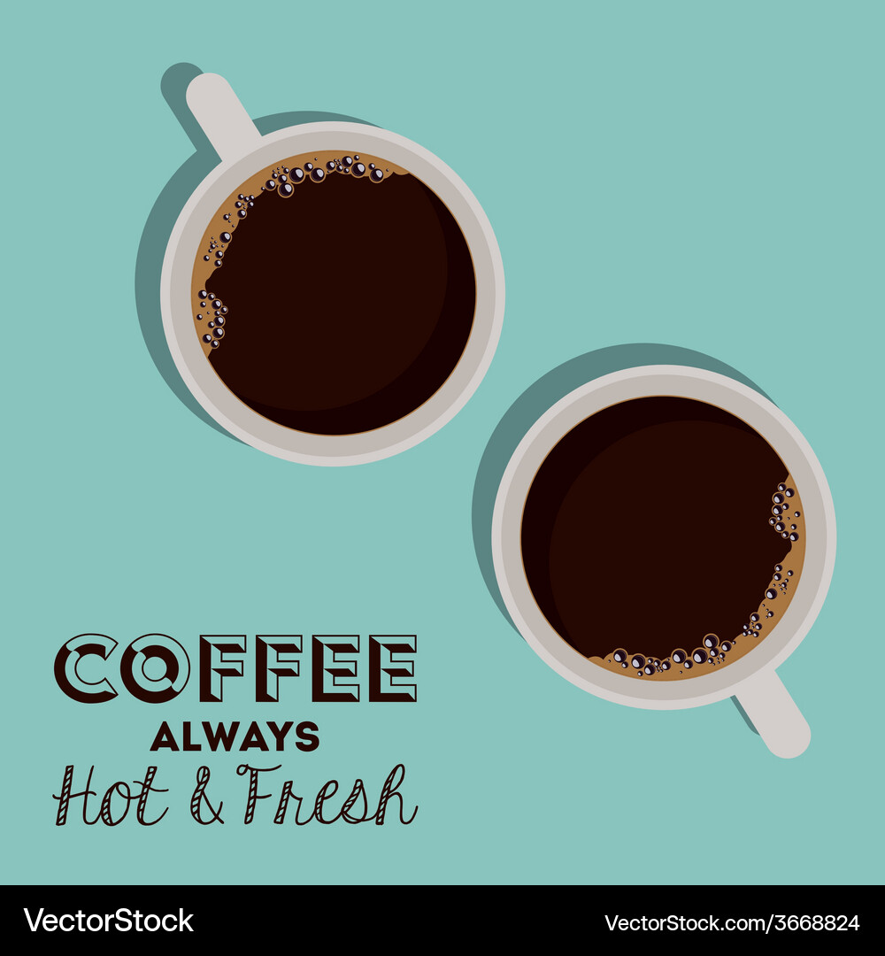 Coffee design Royalty Free Vector Image - VectorStock