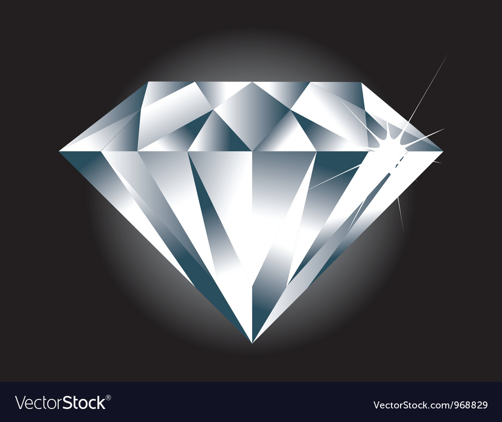 Diamond Royalty Free Vector Image - VectorStock