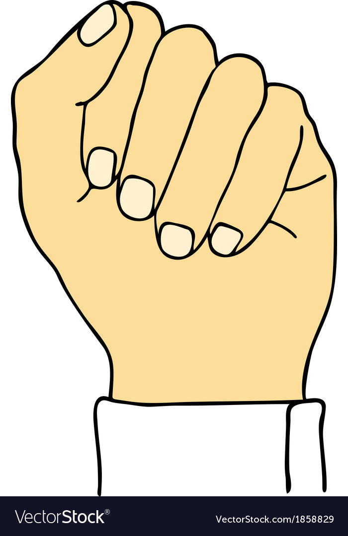 Fist Royalty Free Vector Image - VectorStock