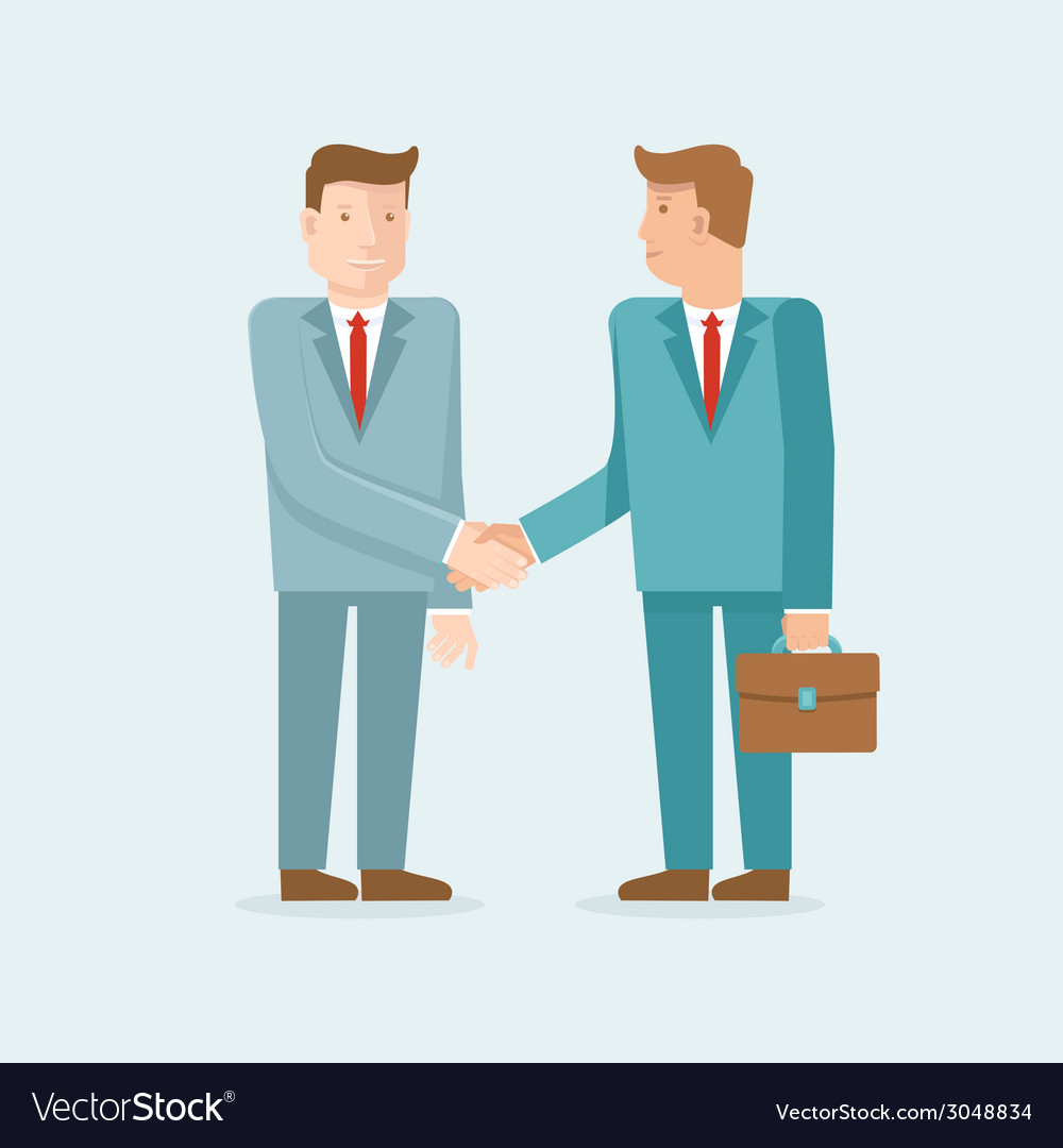 Handshake Royalty Free Vector Image - VectorStock