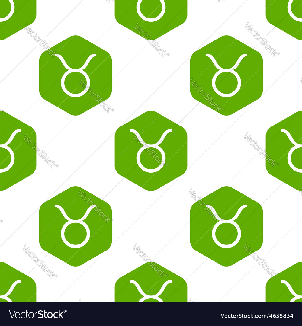 Taurus pattern Royalty Free Vector Image - VectorStock