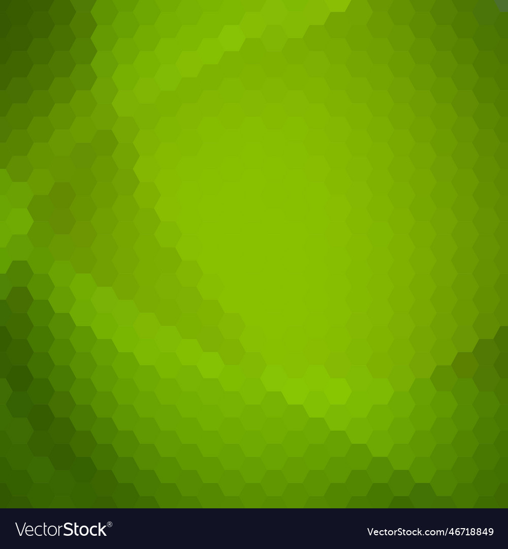 Green triangular background presentation template Vector Image