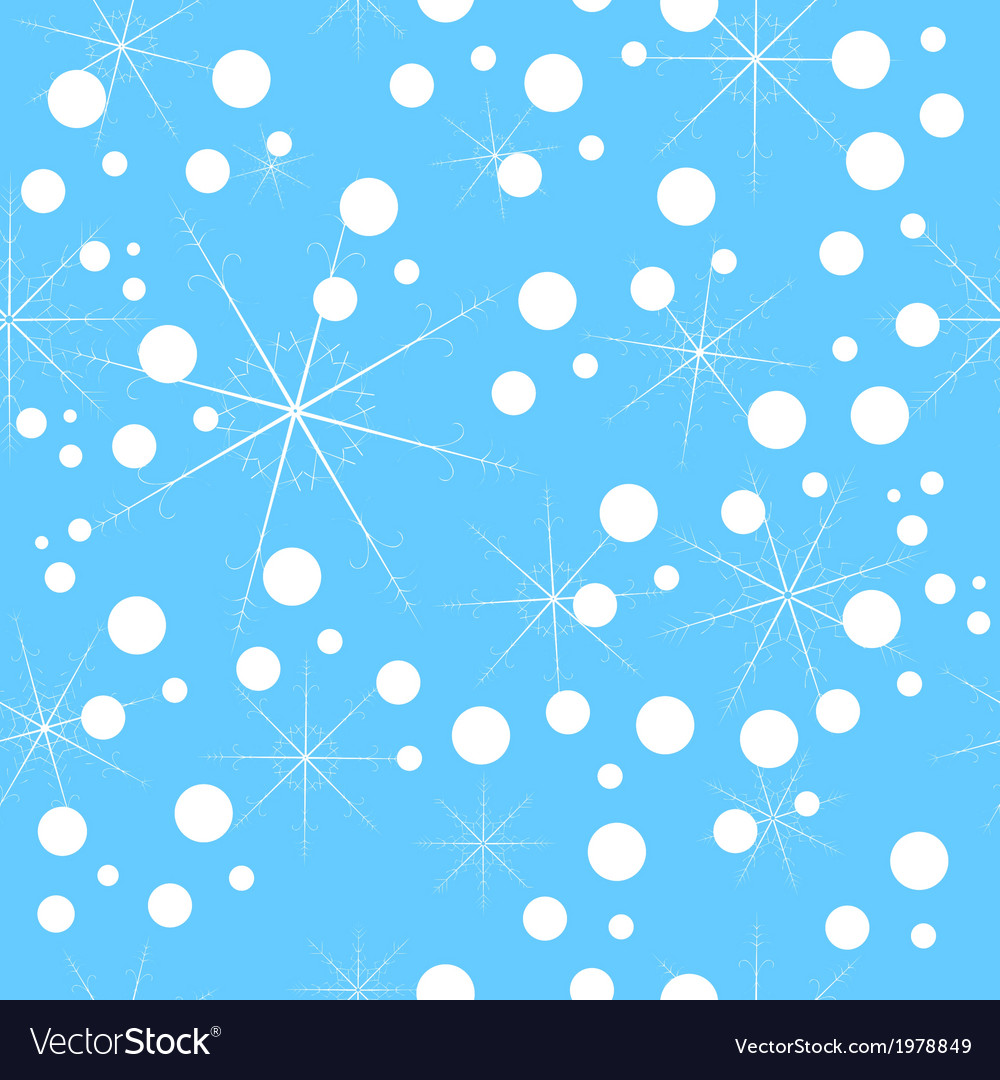 Snowfall Royalty Free Vector Image - VectorStock