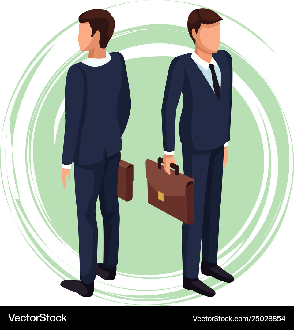 Executive businessman avatar Royalty Free Vector Image