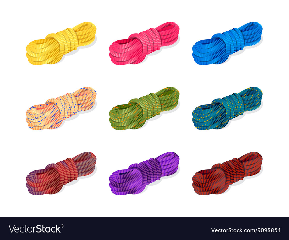 Ropes Royalty Free Vector Image Vectorstock