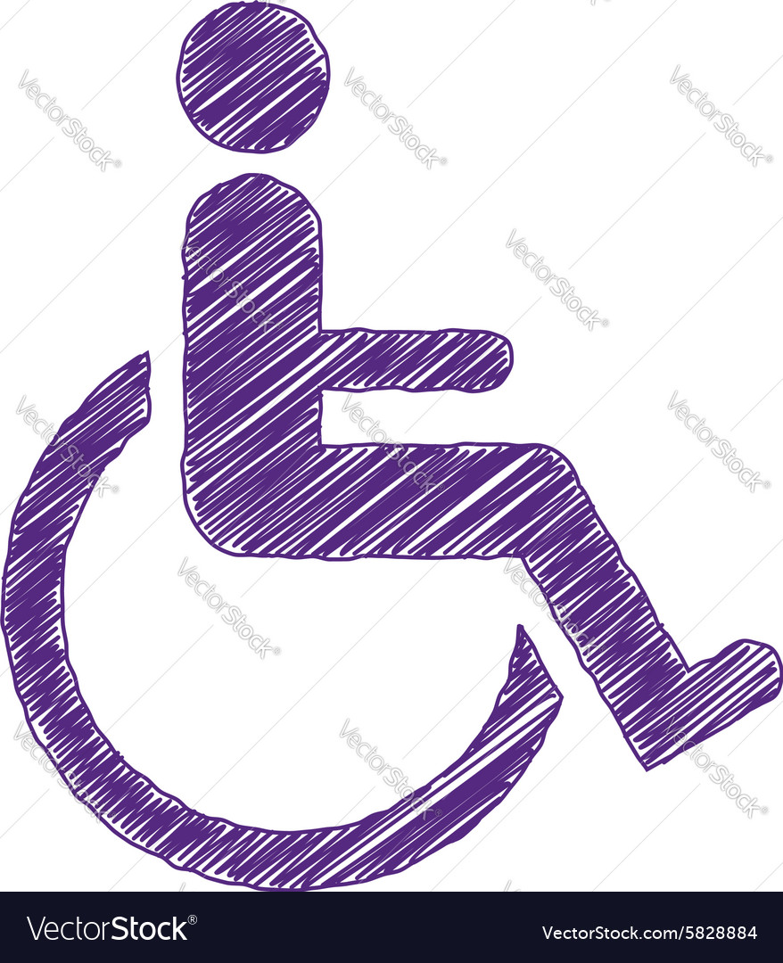 Mobility accessibility Royalty Free Vector Image