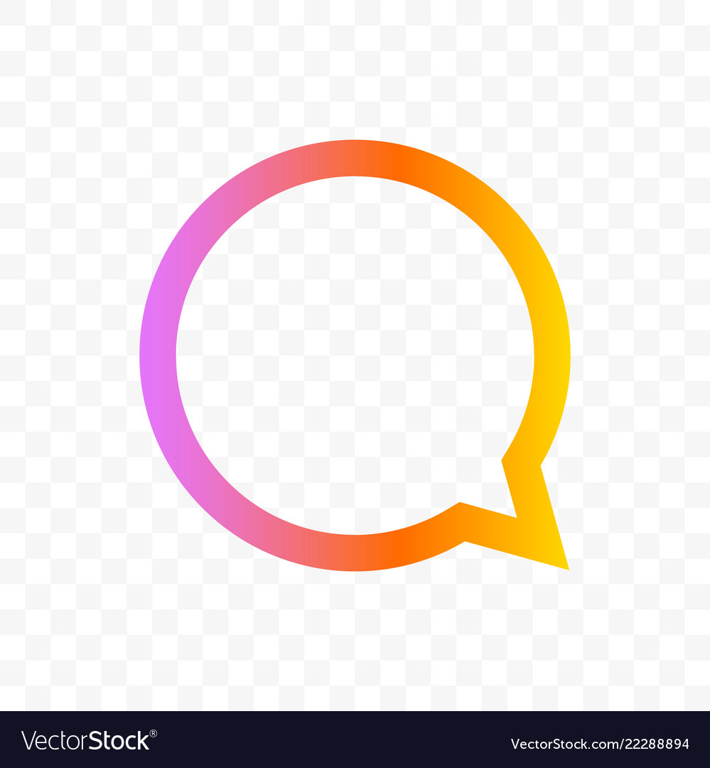 Quote bubble message chat icon Royalty Free Vector Image