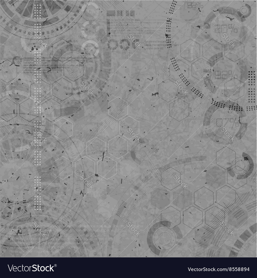 Technology background technological elements Vector Image