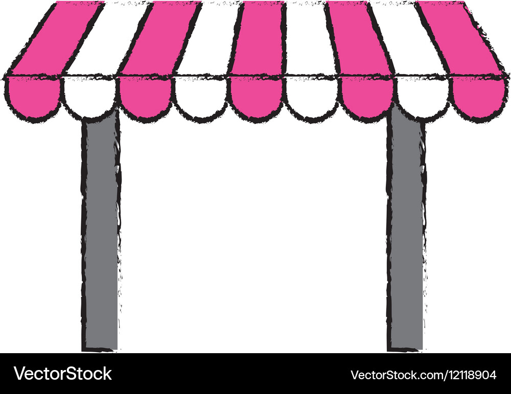 Store shade icon image Royalty Free Vector Image