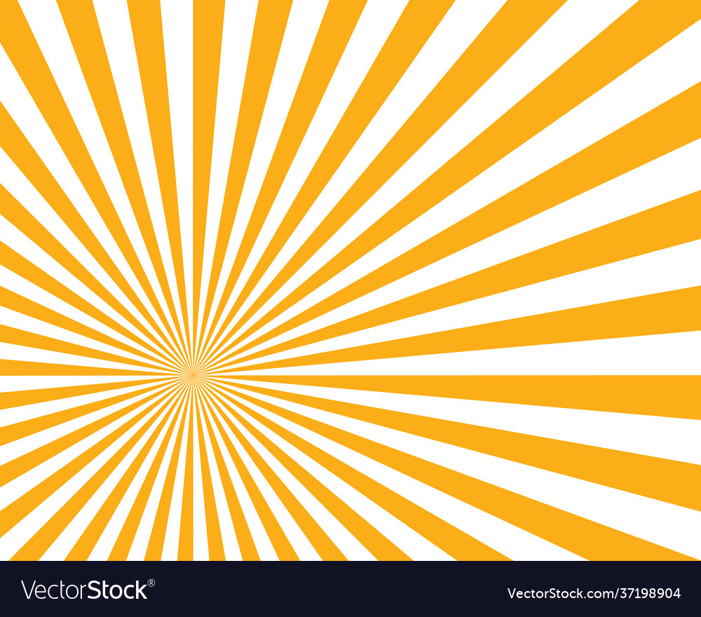 Sun sunburst pattern Royalty Free Vector Image