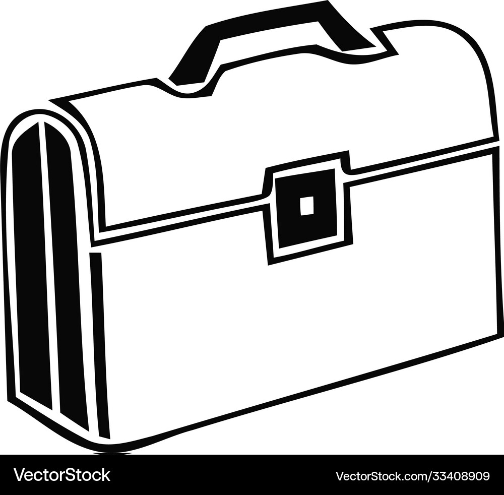 Work bag line icon bag linear concept sign Vector Image