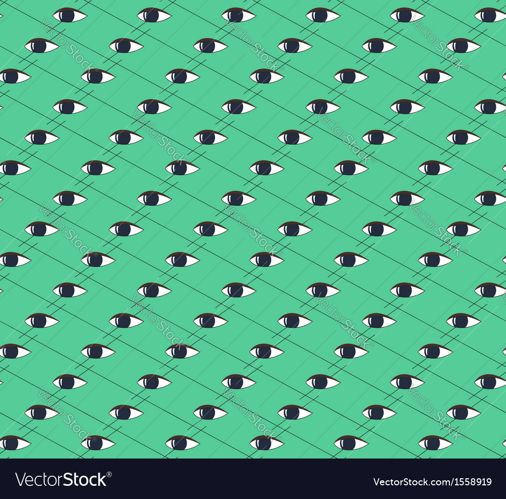 Eye pattern Royalty Free Vector Image - VectorStock