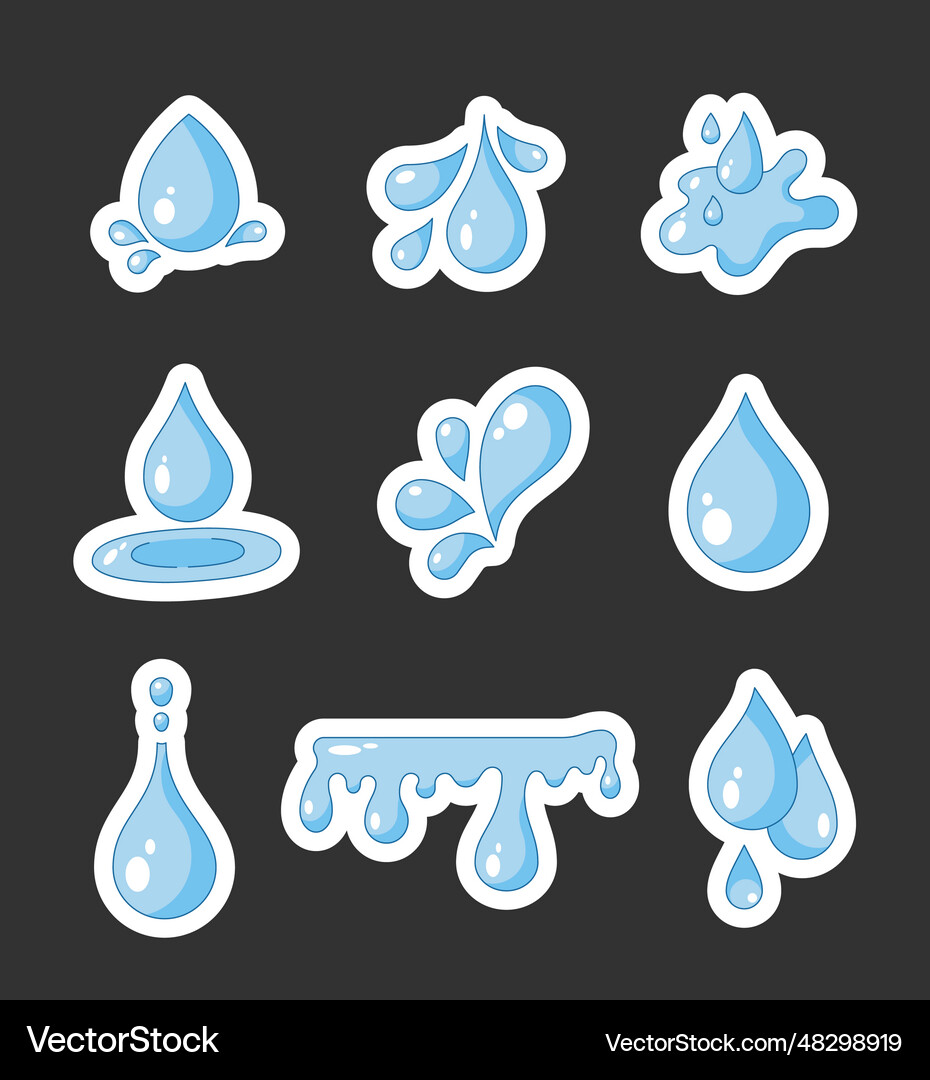 Water Drop Splash Icon
