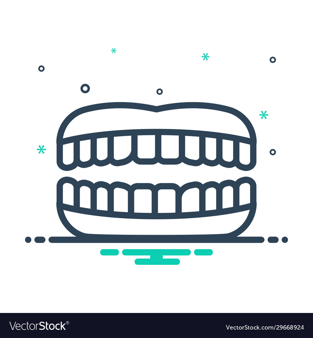 Teeth Royalty Free Vector Image - VectorStock