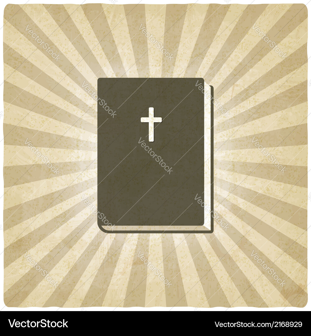 Bible old background Royalty Free Vector Image