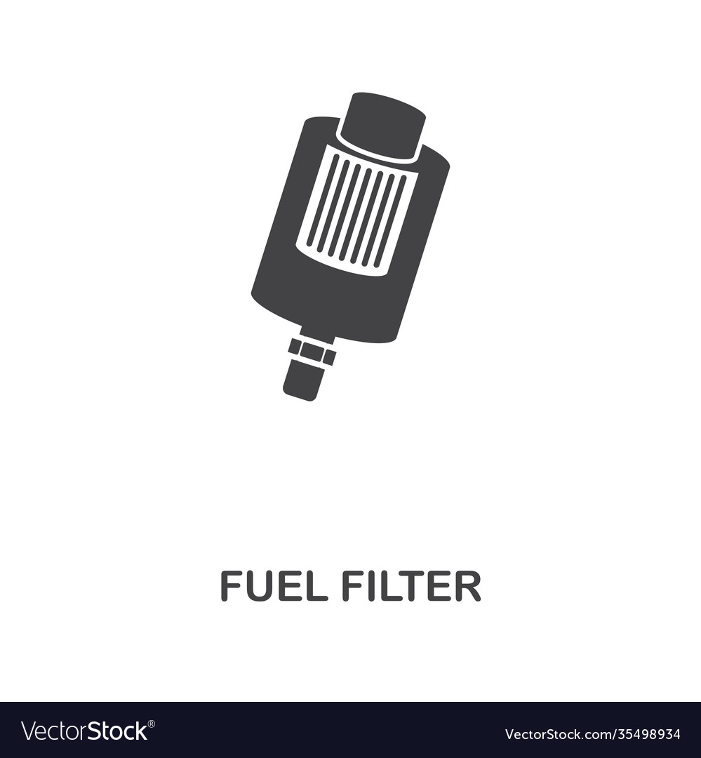 Fuel filter creative icon simple element Vector Image