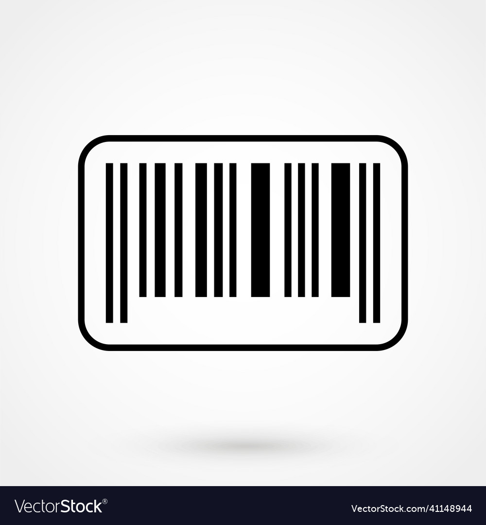 Bar code icon Royalty Free Vector Image - VectorStock
