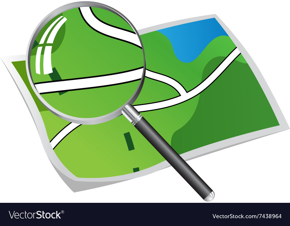 Map Royalty Free Vector Image - VectorStock