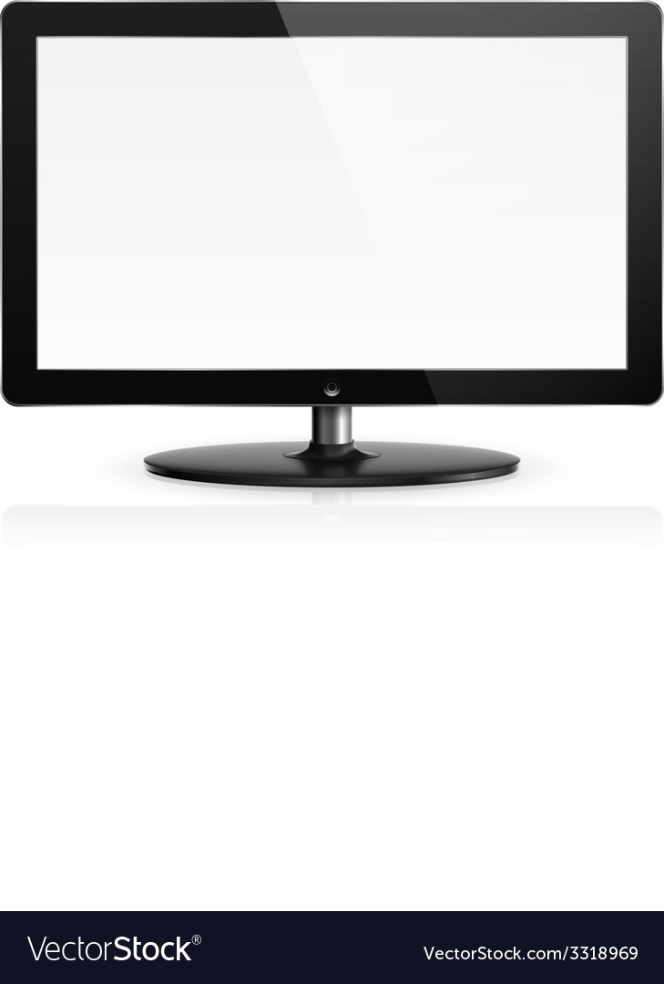 Computer monitor Royalty Free Vector Image - VectorStock
