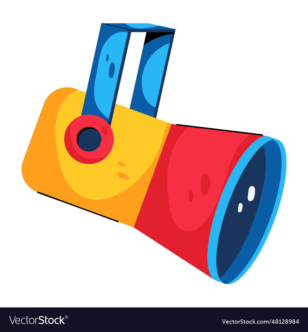 Stage light Royalty Free Vector Image - VectorStock