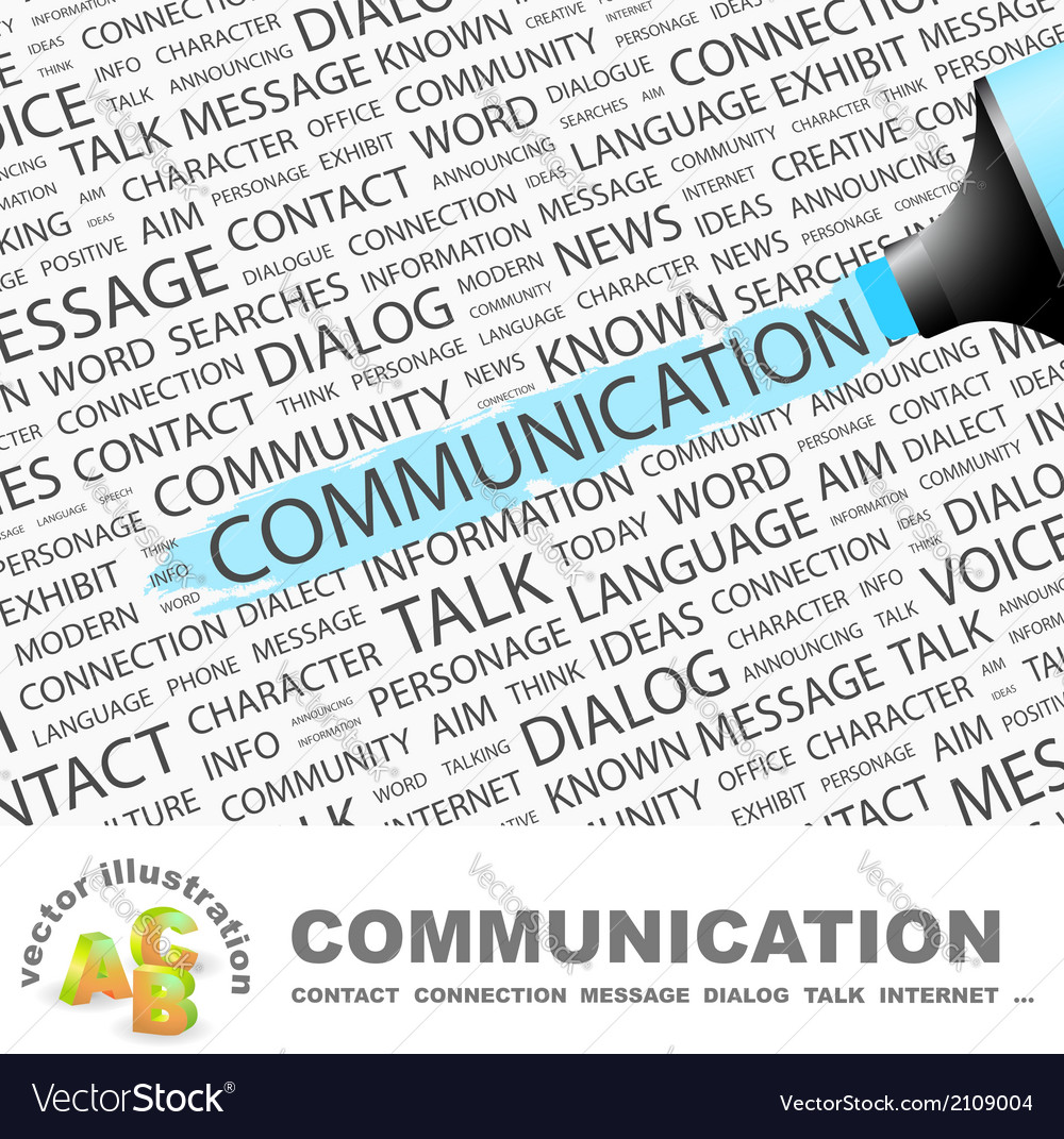 Communication Royalty Free Vector Image - VectorStock