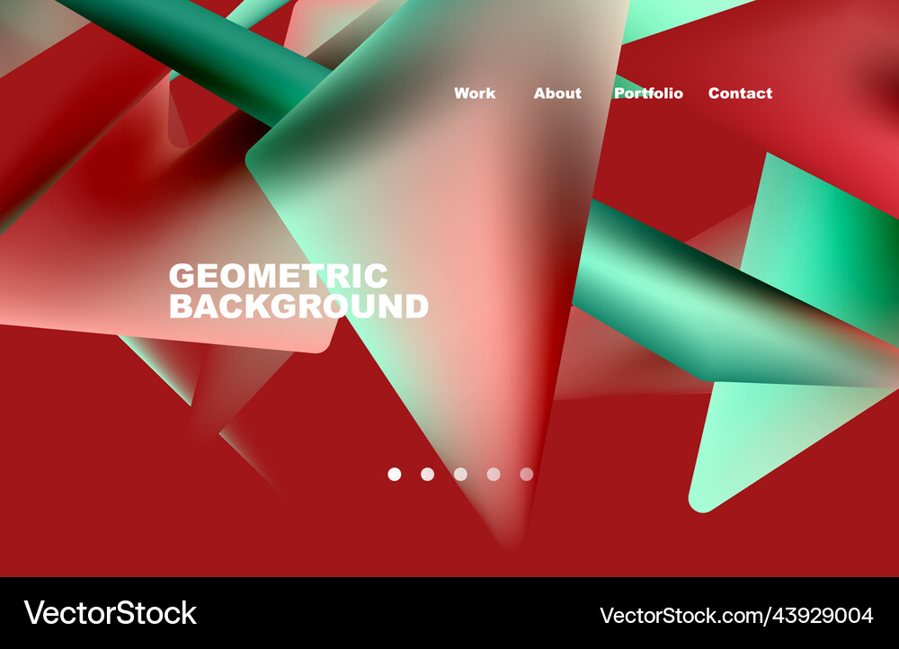 Shards shape composition abstract background web Vector Image