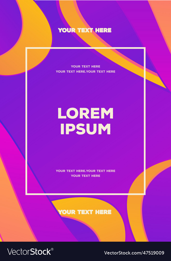 Banner colorful motion cover design Royalty Free Vector