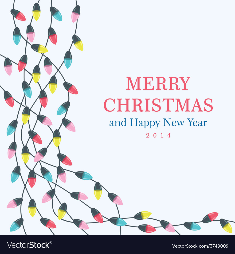 Christmas light bulbs set Royalty Free Vector Image Christmas light bulbs set Royalty Free Vector Image