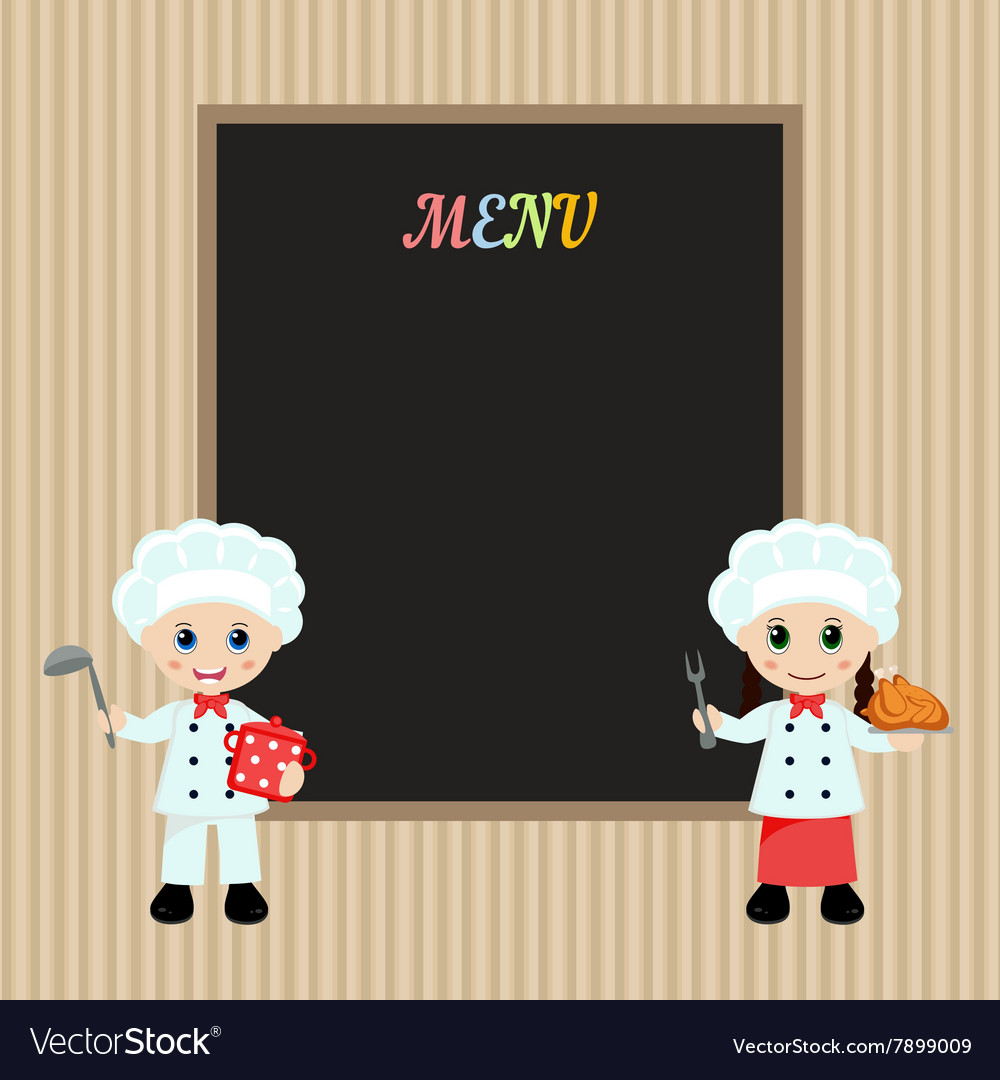 Cooking chefs Royalty Free Vector Image - VectorStock