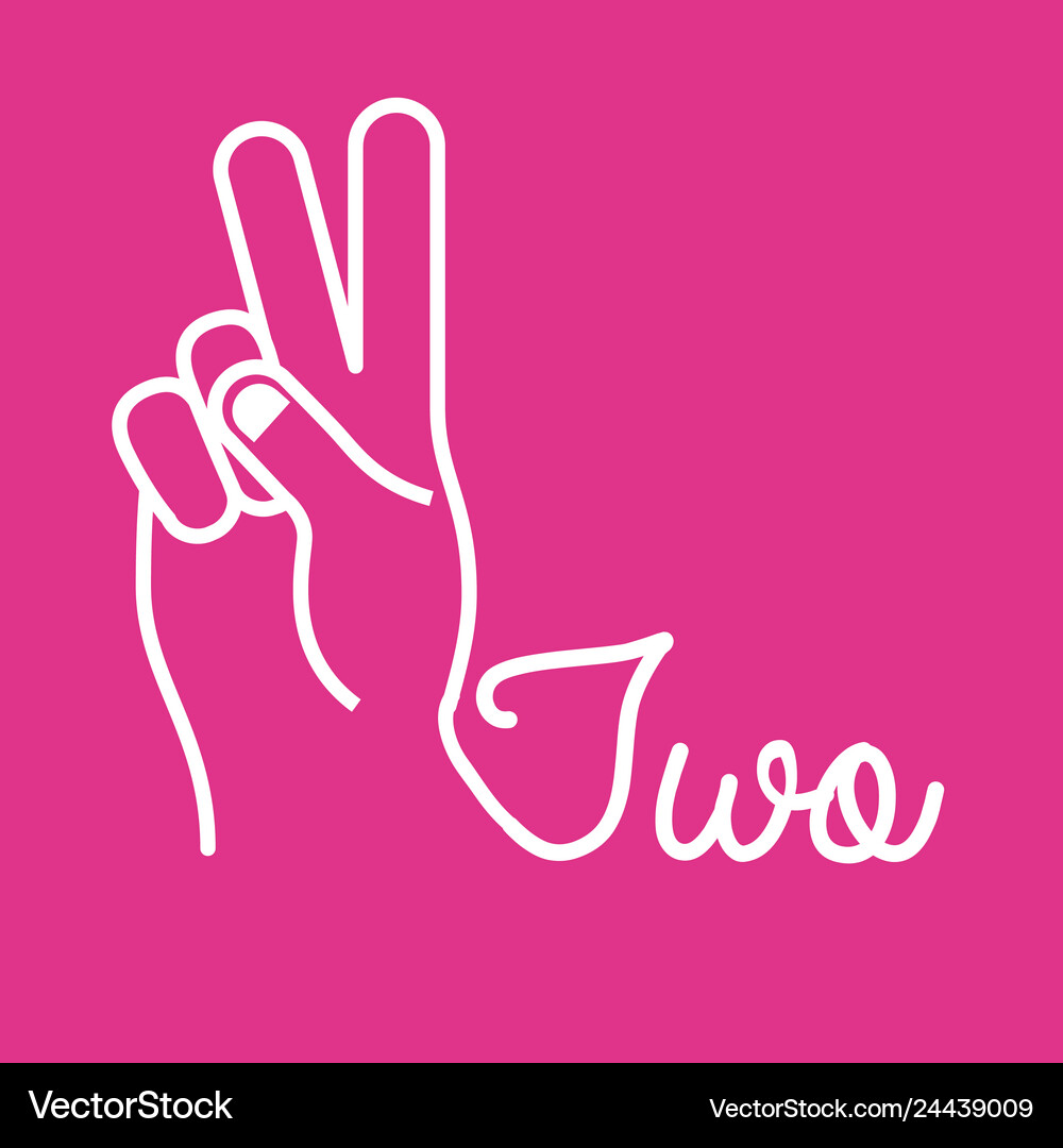 Hand gestures design Royalty Free Vector Image