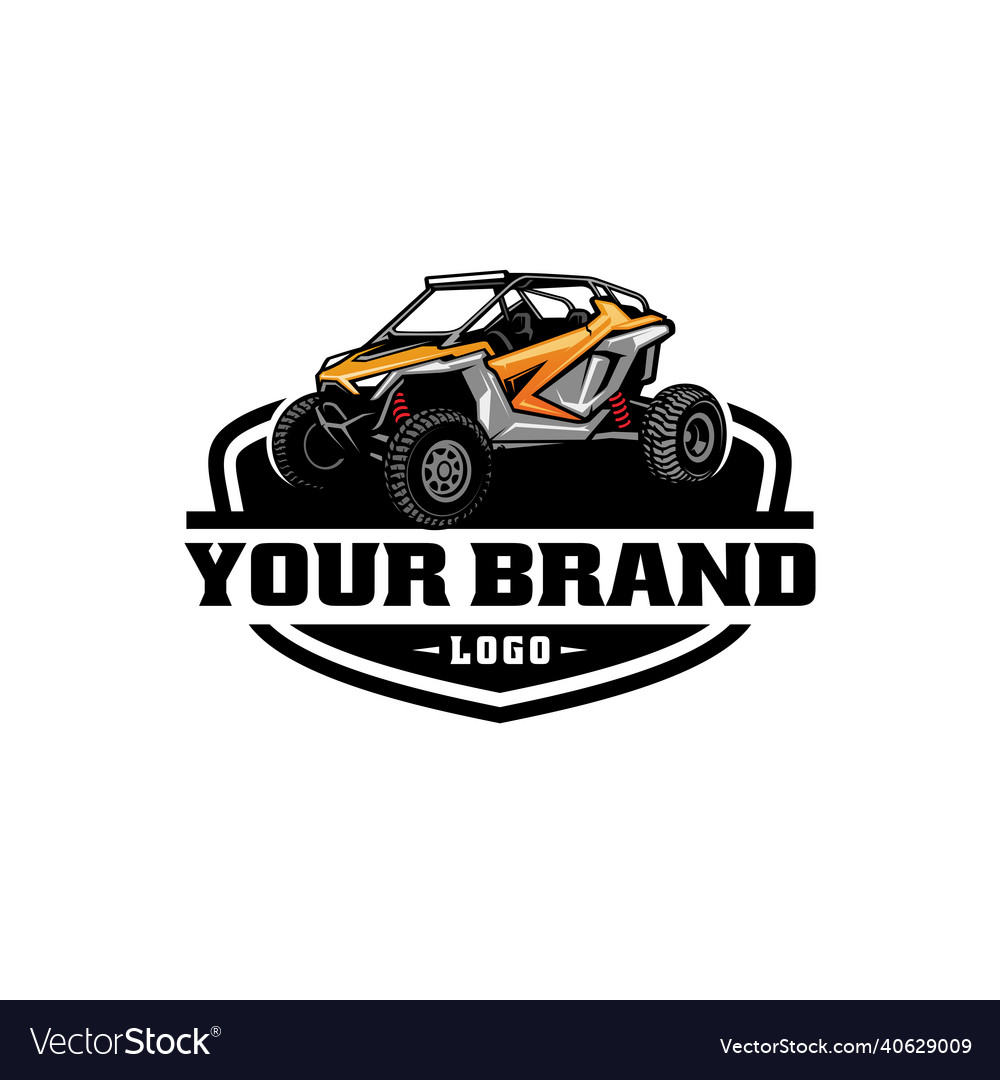 Utv logo design Royalty Free Vector Image - VectorStock
