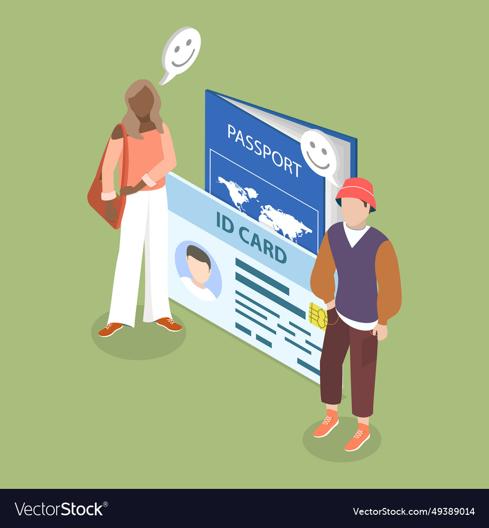 3d Isometric Flat Royalty Free Vector Image Vectorstock