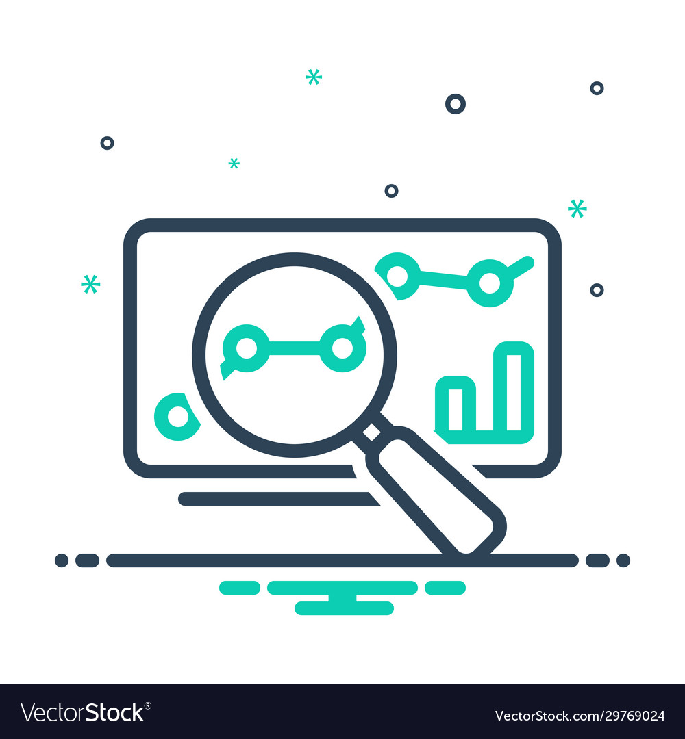 Data analysis Royalty Free Vector Image - VectorStock